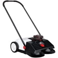 22" Battery Powered Push Sweeper With Double Brush System 18V Lithium ...