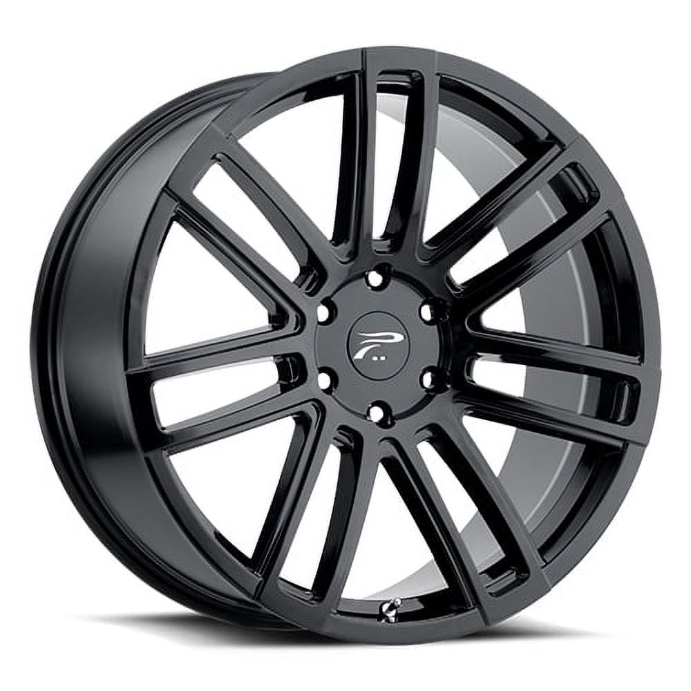 22" Black Ghost 441 Wheel by Ultra Wheel 441-2263BK+25 - Walmart.com
