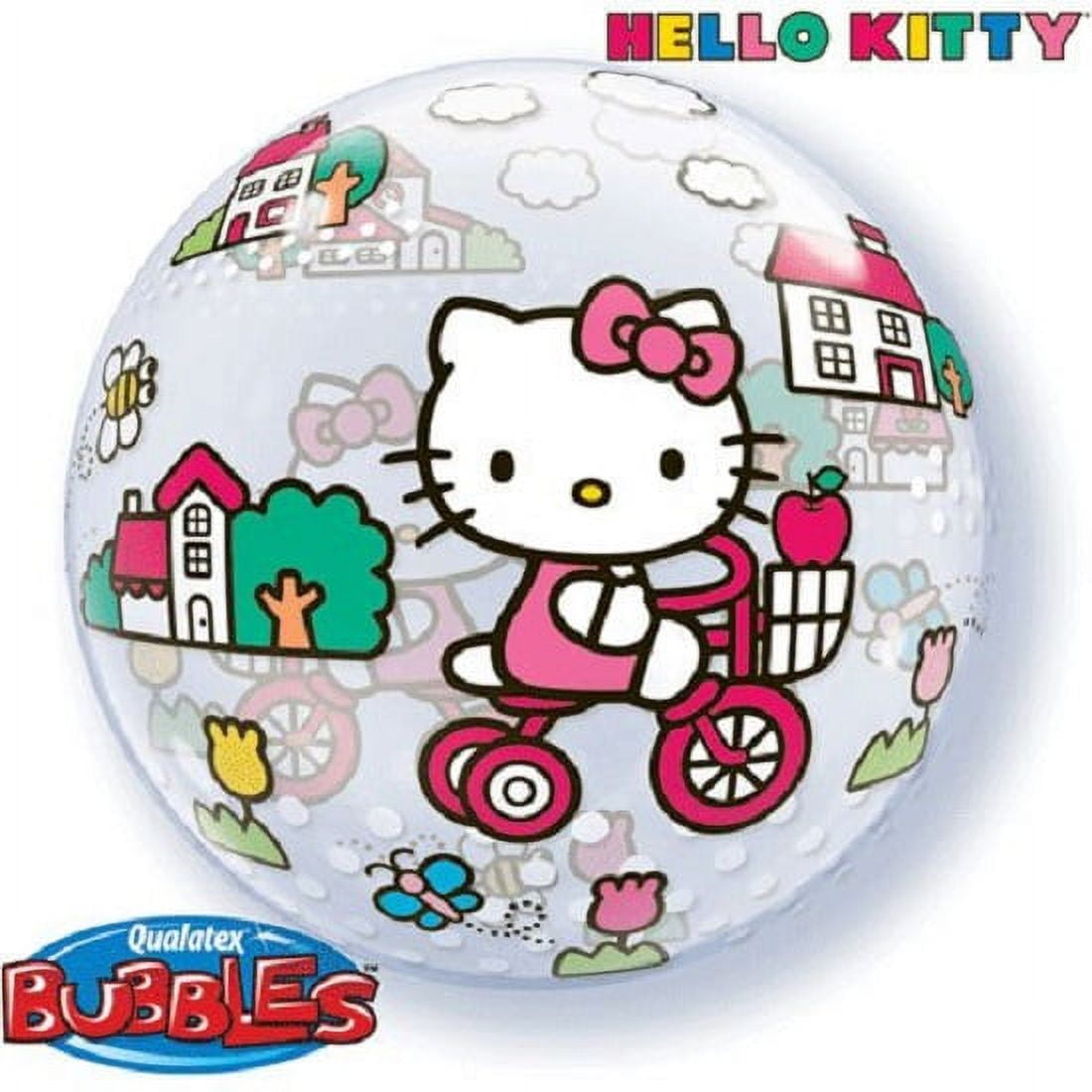 22" Bubbles Hello Kitty Stretchy Plastic Balloon Party Decoration ...