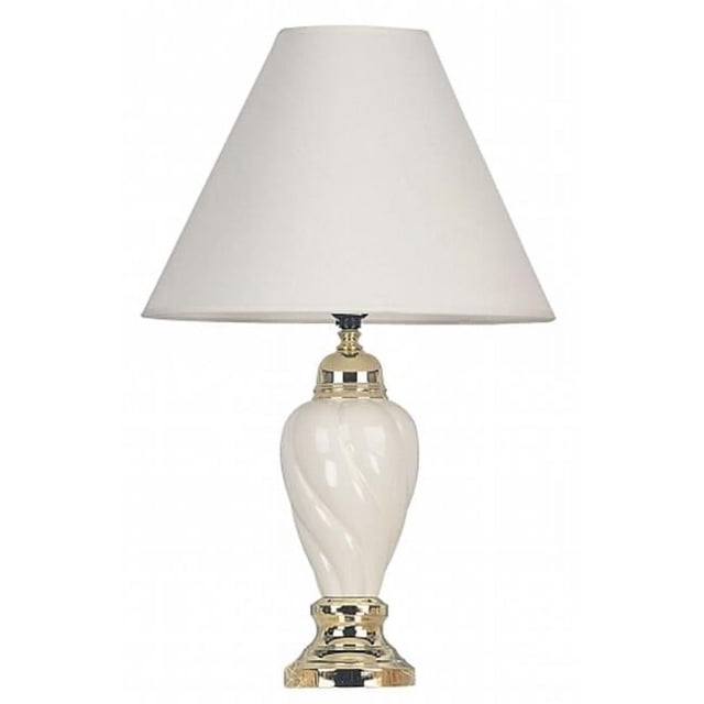 22 Ceramic Table Lamp - Ivory - Walmart Business Supplies