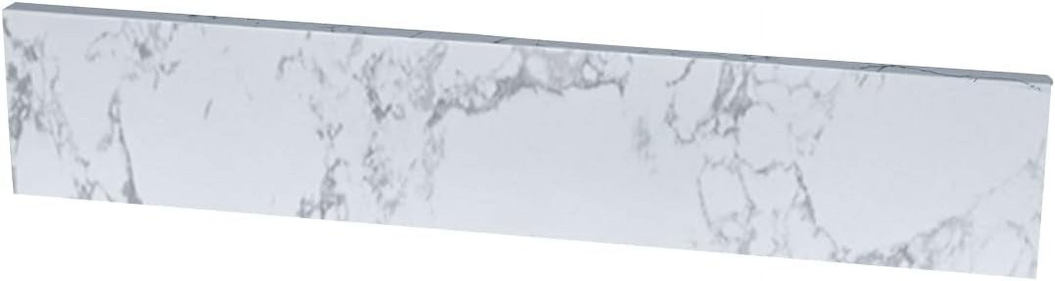 22" Engineered Marble Stone Bathroom Vanity Top Side Backsplash ...