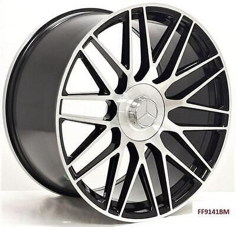 22" FLOW-FORGED wheels for Mercedes GLS63 AMG SUV 2021 & UP 22x9.5/11.5 ...