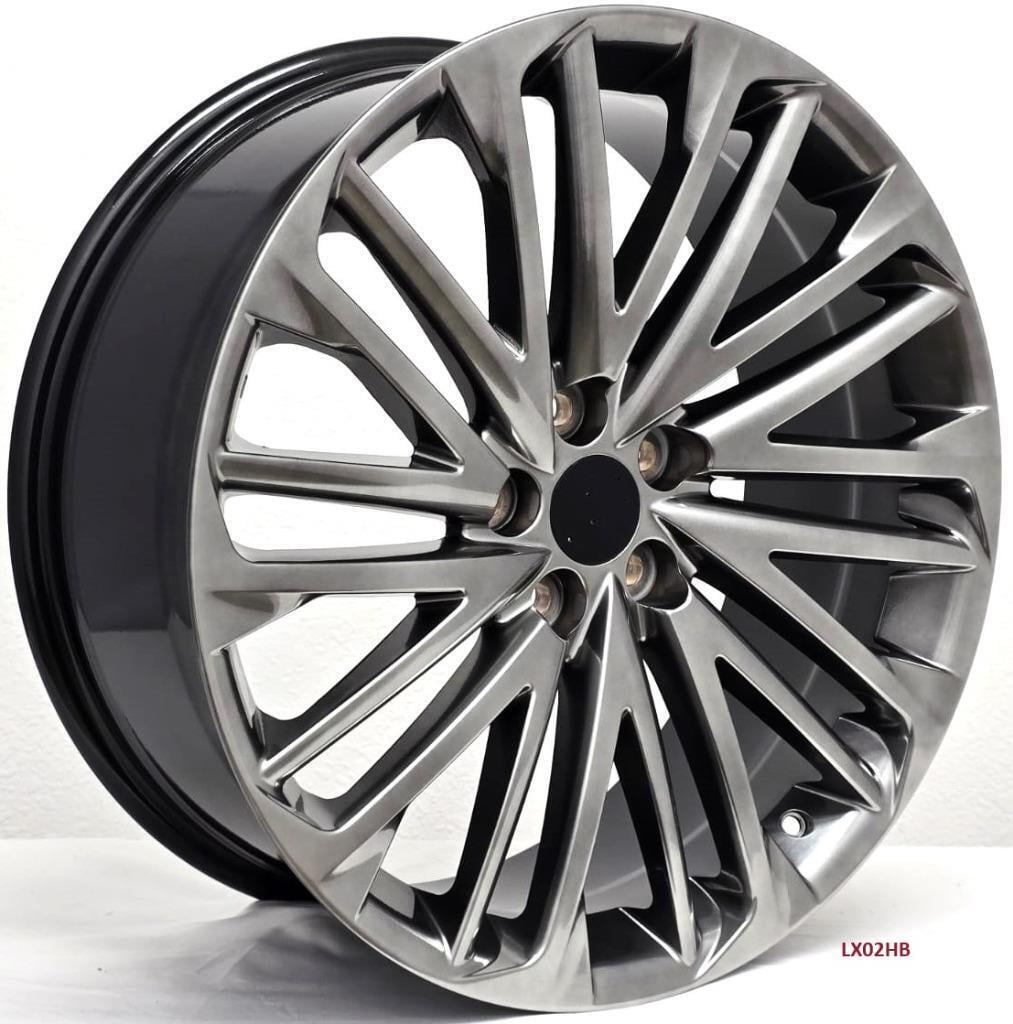 20'' wheels for LEXUS NX300 2015 & UP 5x114.3 20x8" - Walmart.com