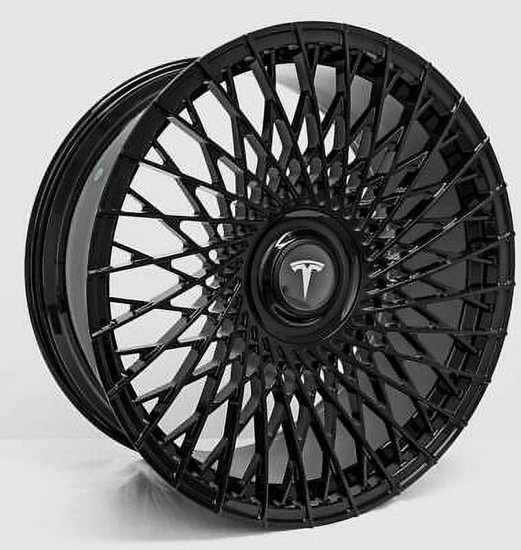 22" FORGED wheels for TESLA MODEL X LONG RANGE 2019 & UP(staggered 22x9 ...