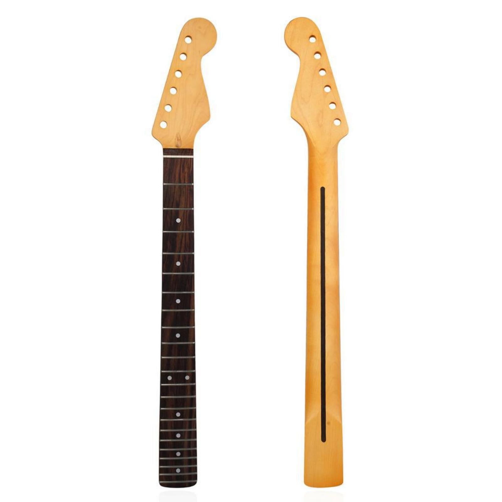 22 Fret ElectricGuitar Neck With A Hint Of Yellow 25.5 Inch Scale Neck ...