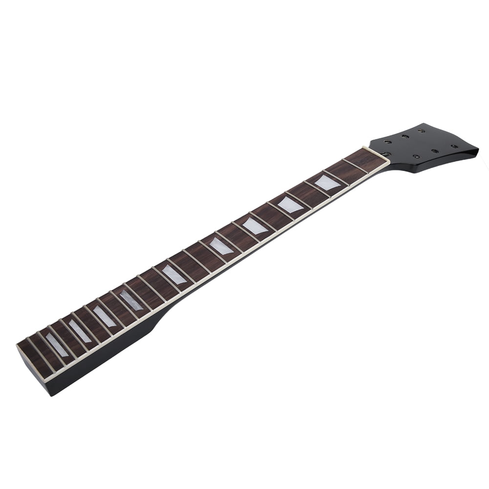 22 Fret Electrical Guitar Mahogany Solid Wood Neck (Black White ...
