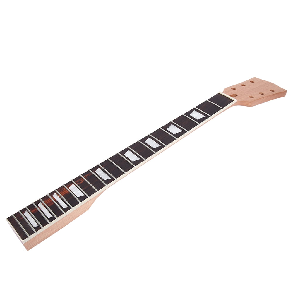 22 Fret Electrical Guitar Mahogany Solid Wood Neck (Mahogany White ...