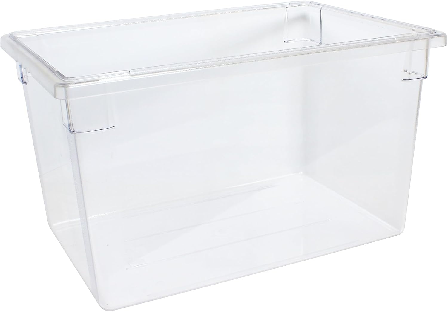 22 Gallon Clear Food Storage Box 18" X 26" X 15" Food Storage Container ...
