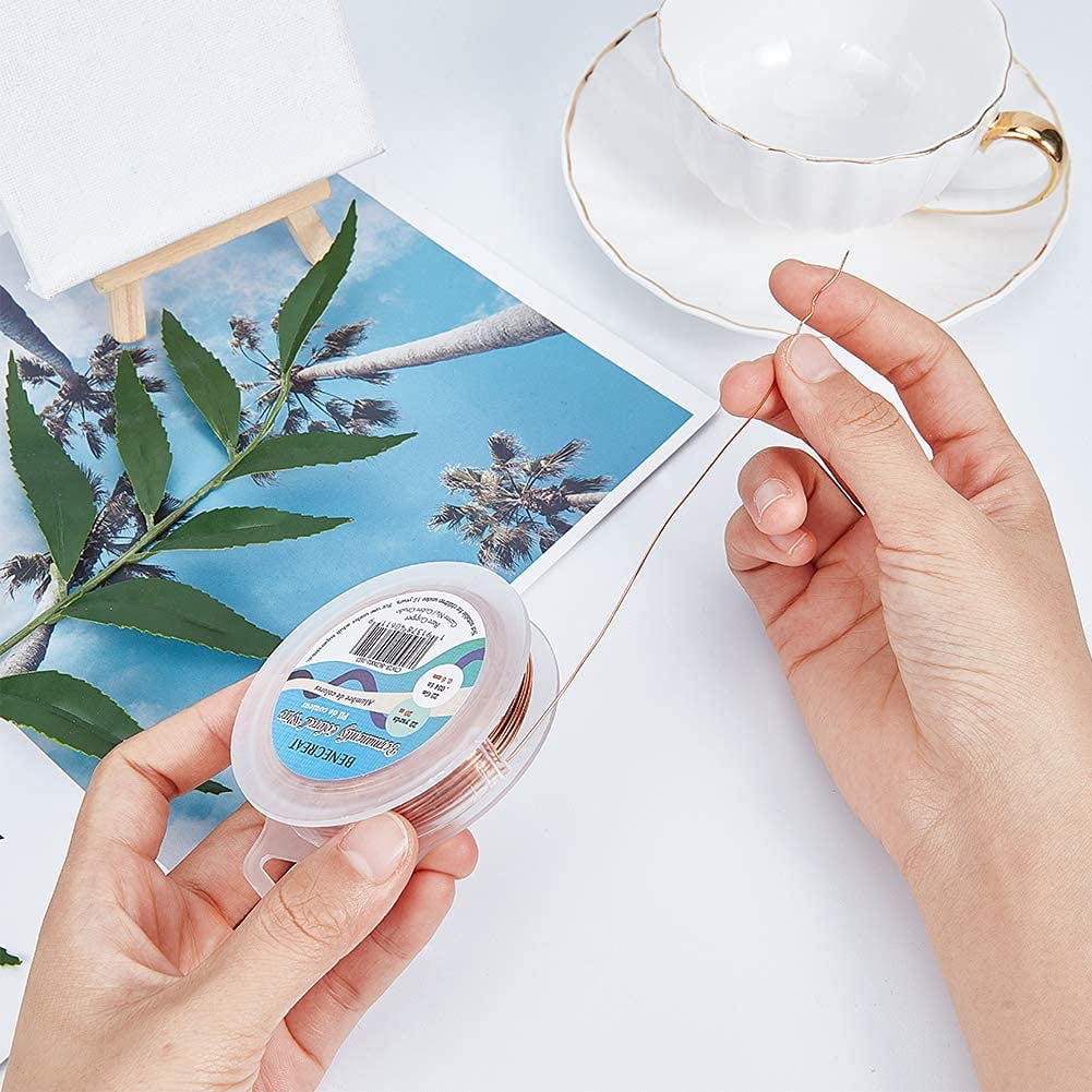 22 Gauge Bare Copper Wire with Oil Coated Solid Copper Wire for Jewelry ...