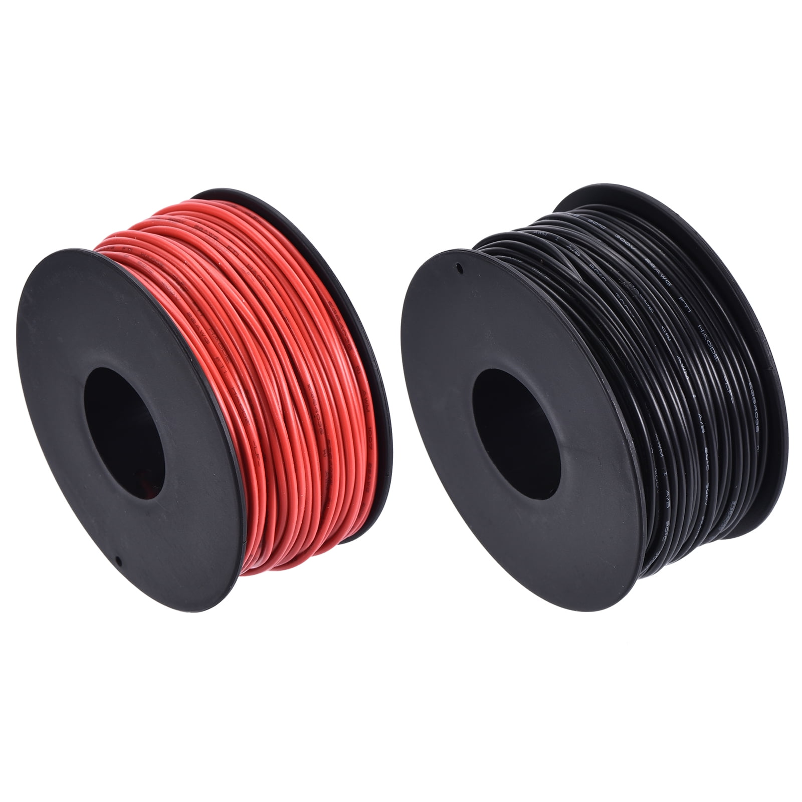 22 Gauge Hookup Wire 30m/98ft 22AWG Flexible Electrical Wire Spool ...