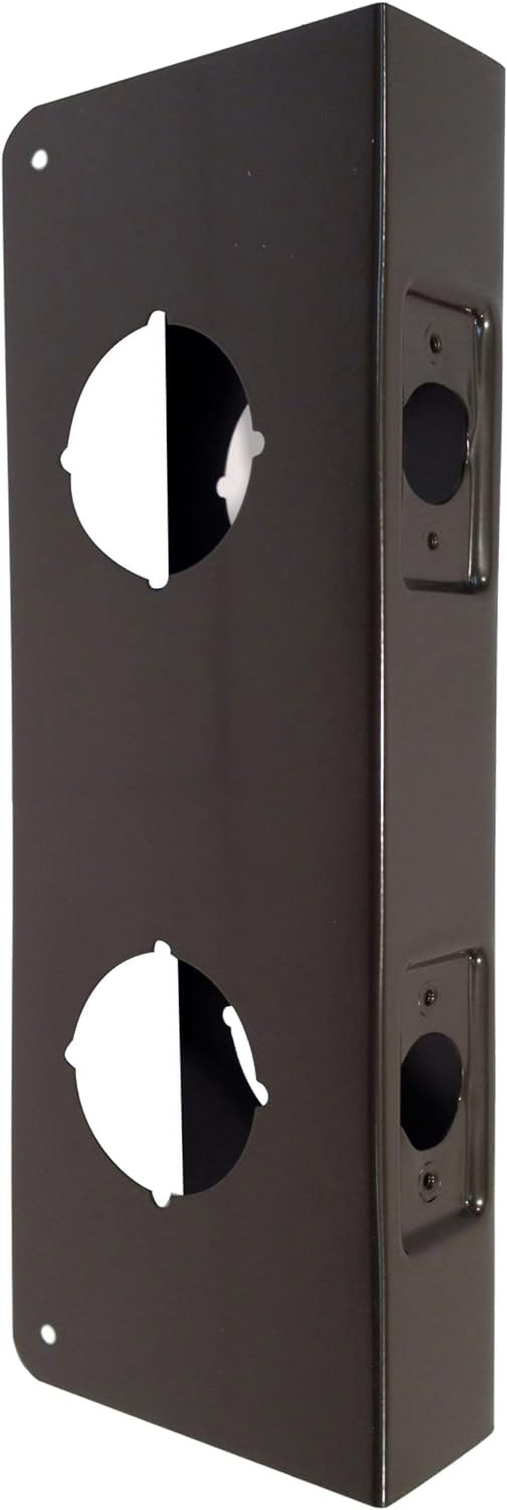 22 Gauge Stainless Steel Classic Wrap-Around Plate, Oil Rubbed Bronze ...