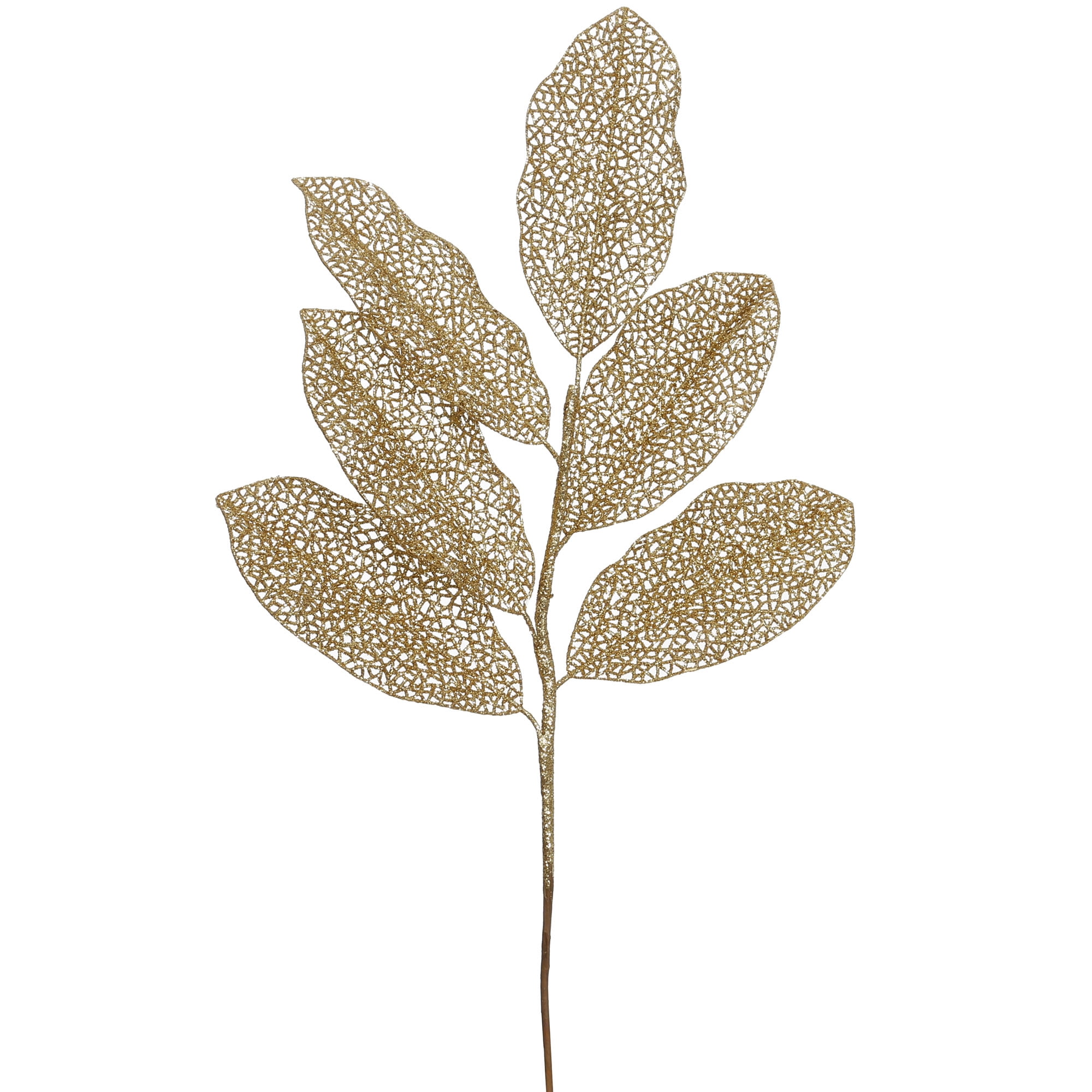22" Gold Glit Magnolia Spray 12/Bg - Walmart.com