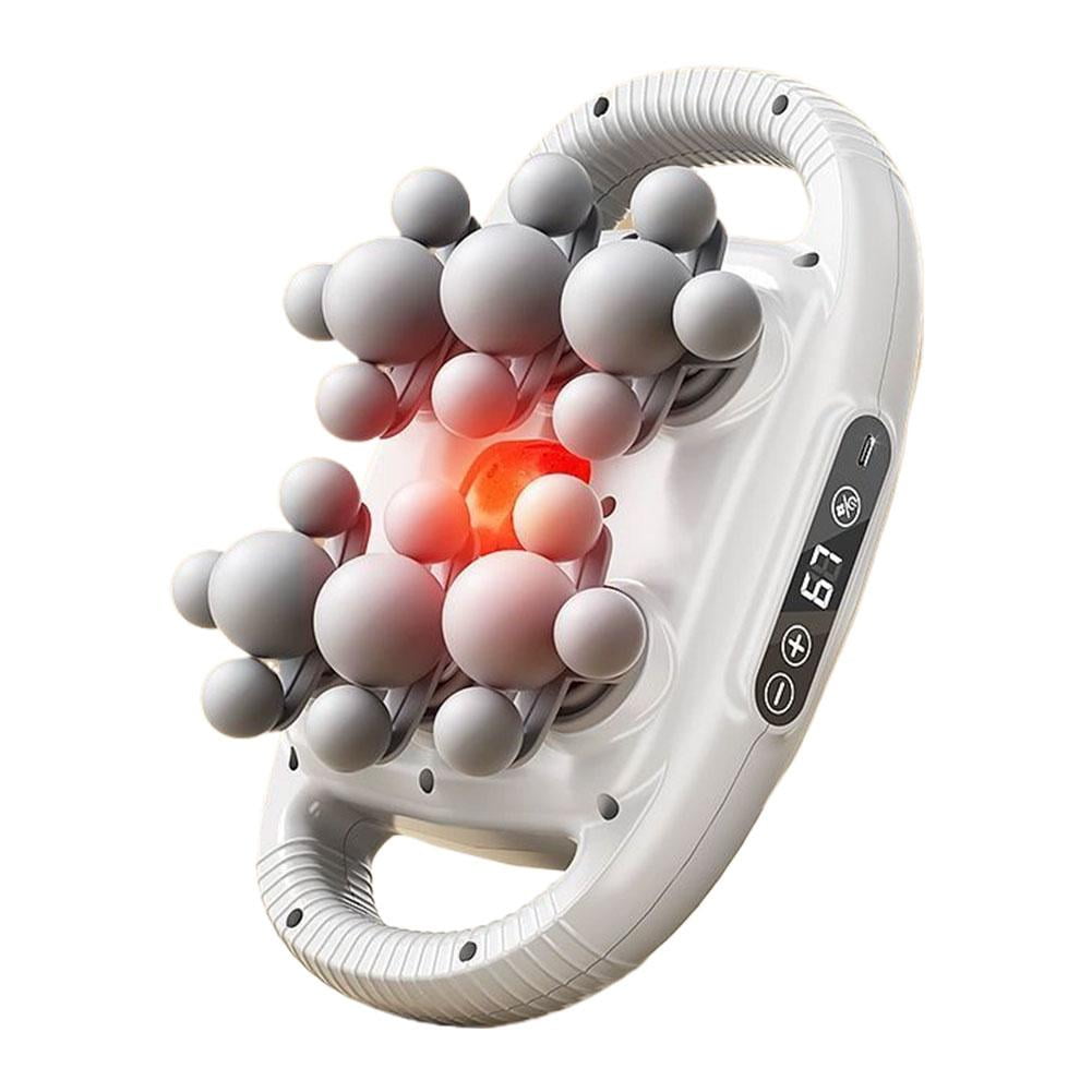 22-Head Fascia Gun High-Frequency Vibration Body Massage Gun Back and ...