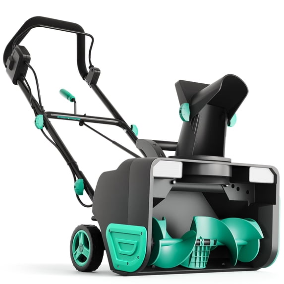 22-Inch, 2200W Corded Electric Snow Blower, Clears 12" Deep Snow with ...