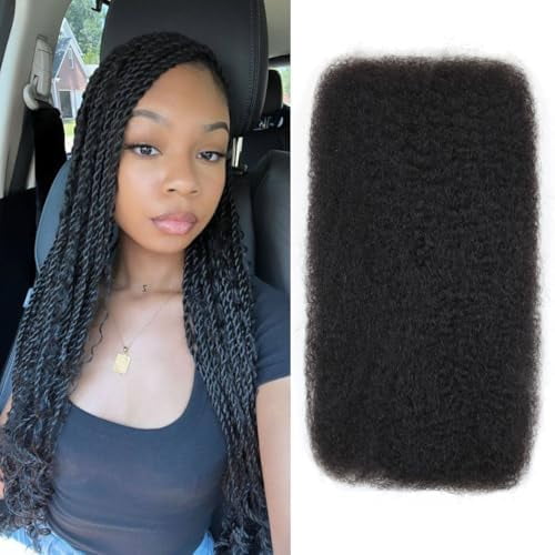 22 Inch Afro Kinkys Human Hair For Twist, Human Hair 4C Kinky-Curly for ...