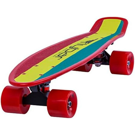 22 Inch Kids Skateboard – Mini Cruiser Skateboards for Kids Ages 6-12 ...