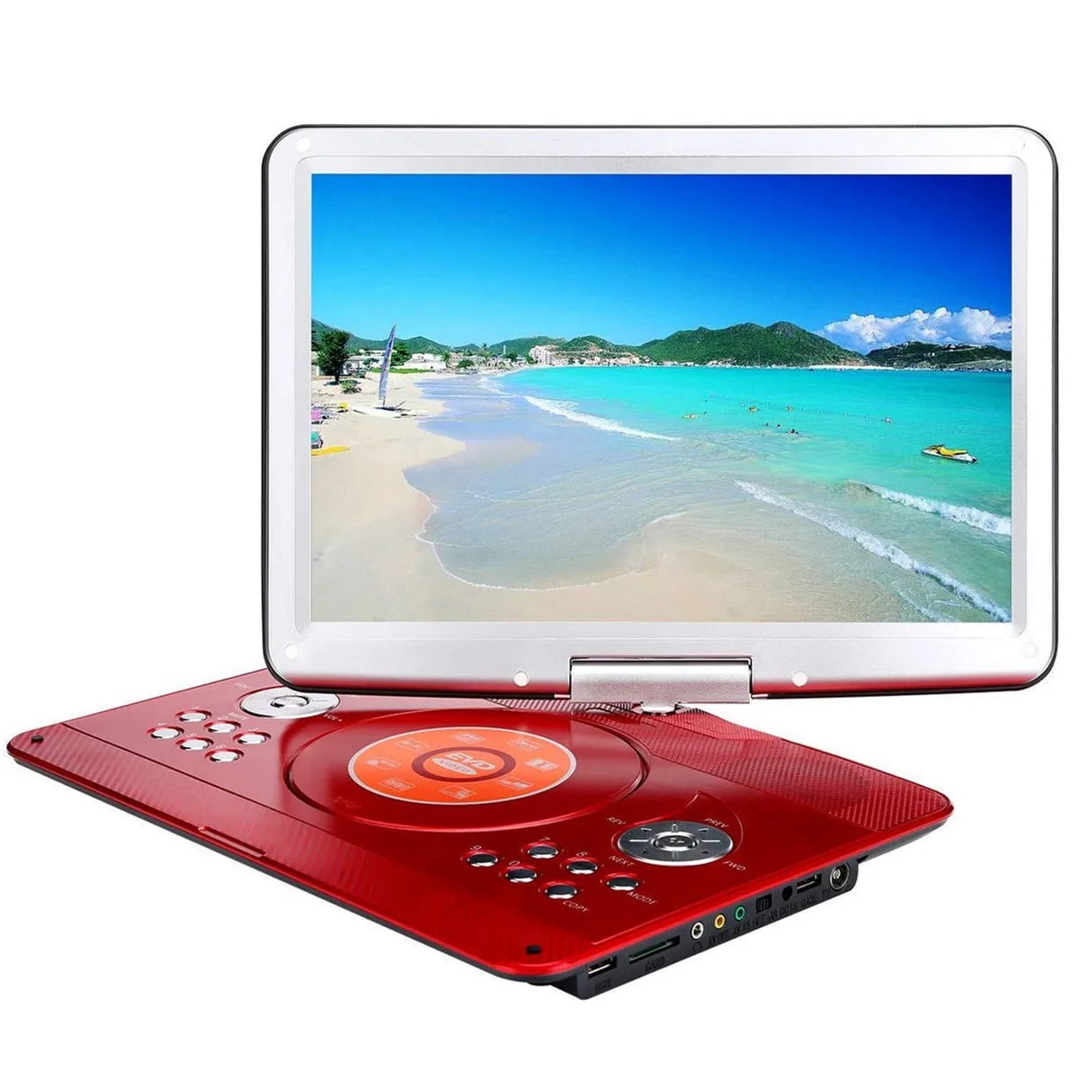 22 Inch Portable DVD Player Speaker HD 1280x800P Video Game Machine ...