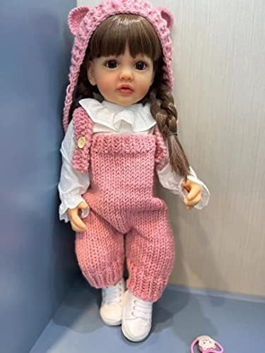 22 Inch Reborn Baby Doll - Full Body Silicone Girl That Looks Realistic ...
