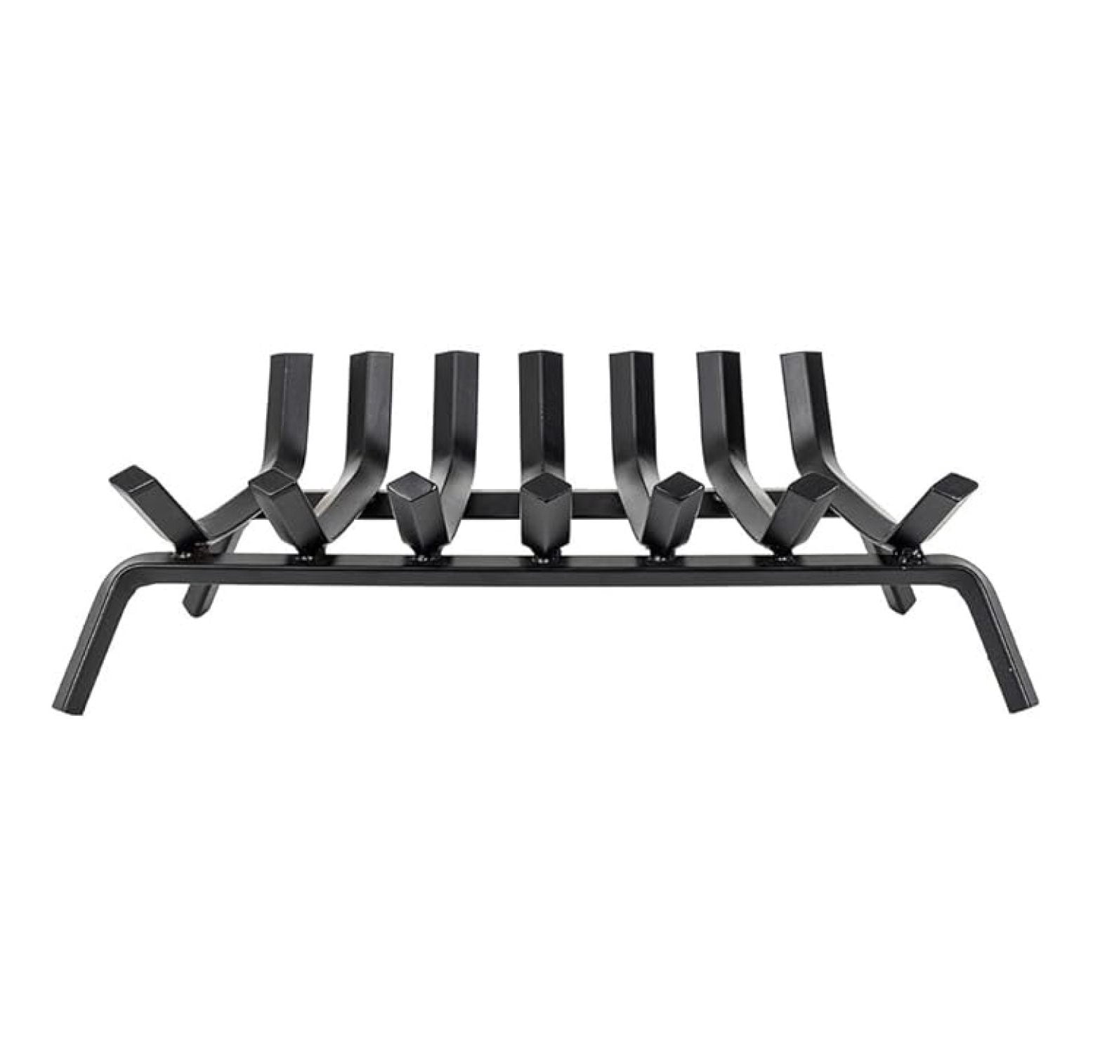 22 Inch Steel Fireplace Log Grate | Heavy Duty Cradle | Chimney Wood ...
