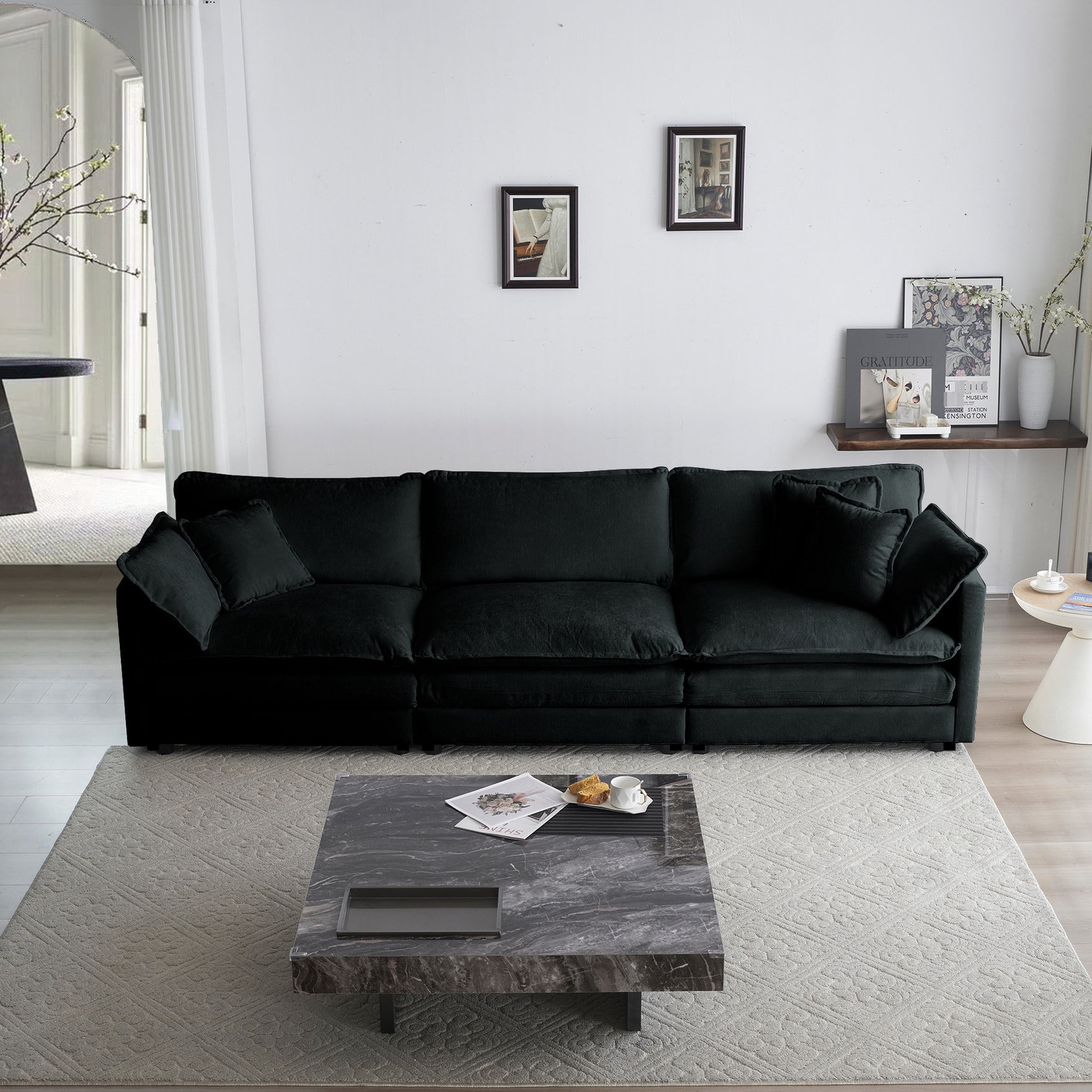 22 Kinds of Combinations, Premium Chenille - Flexible 3-Seater Couch ...