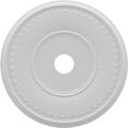 22"OD x 3 1/2"ID x 1"P Berkshire Thermoformed PVC Ceiling Medallion ...