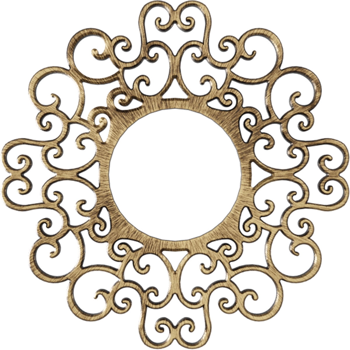 22"OD x 8 3/8"ID x 3/4"P Reims Architectural Grade PVC Pierced Ceiling ...