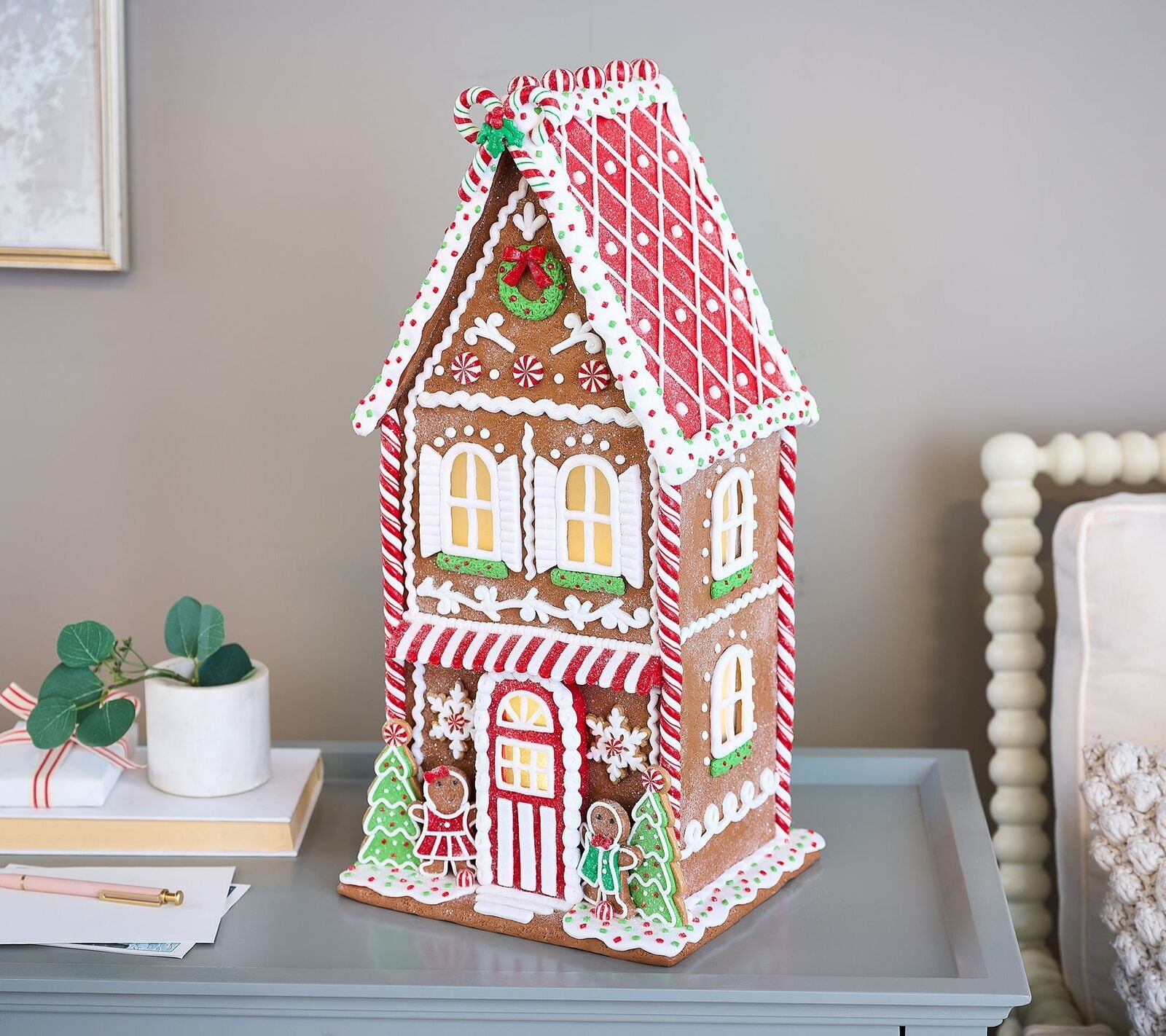 22" Oversized Gingerbread House by Valerie in Classic Gingerbread ...