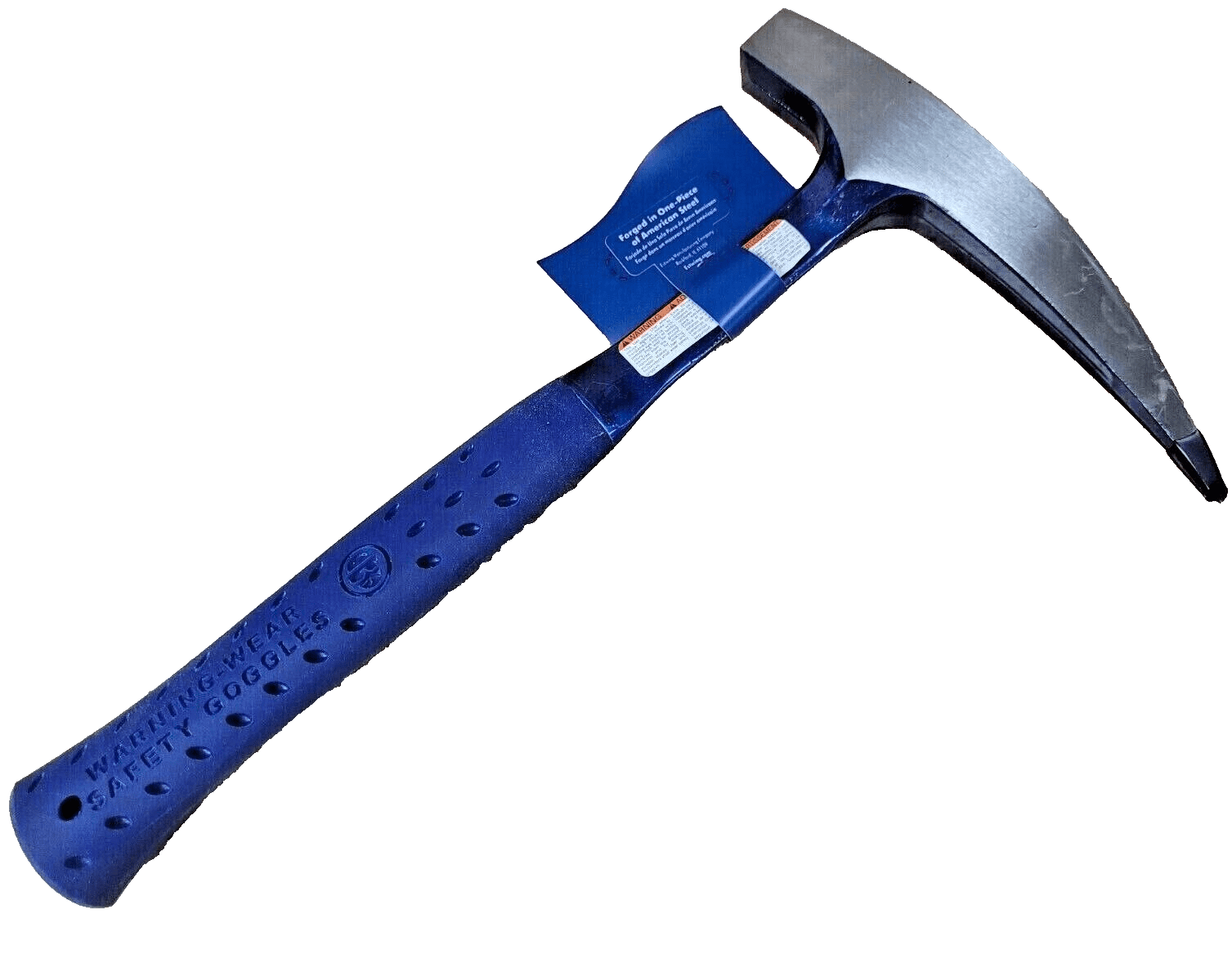 22 Oz Rock Pick Solid Steel Handle Shock Reducing Grip Geological ...