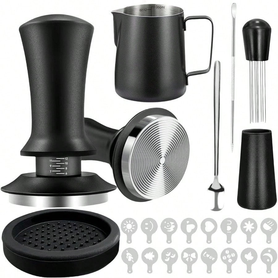 22 PCS Espro Accories Kit58mm Coffee Tamper Set Barista Kit with ...