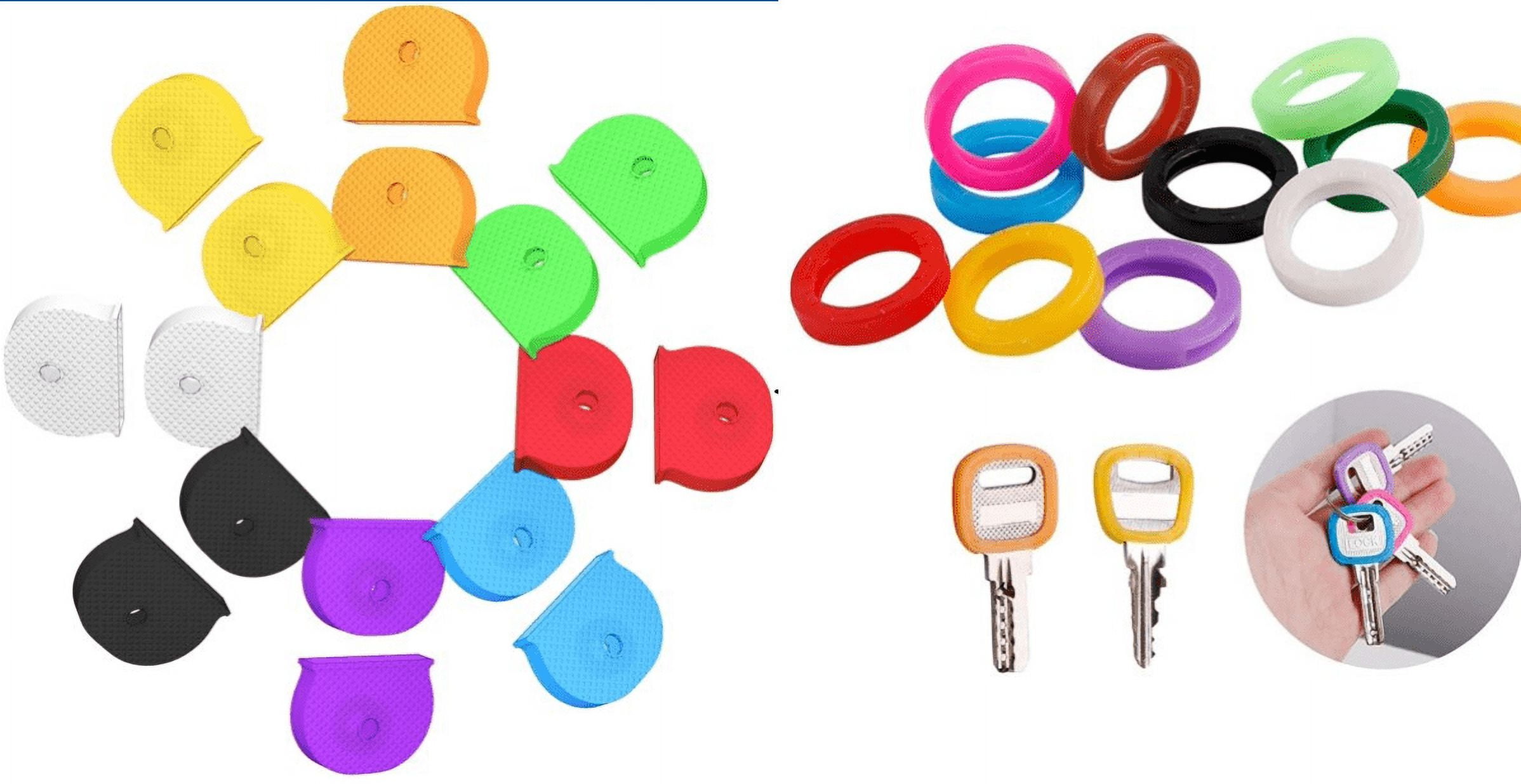 22 PCS Key Caps, 16 PCS Plastic Key Caps, Key Identification Keys For ...