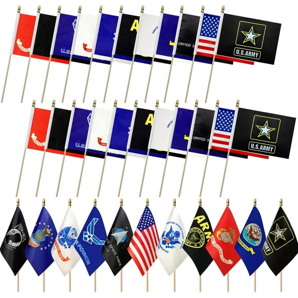 Small Flags Sticks