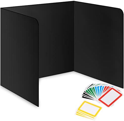 22-Pack Desk Dividers for Students - Durable & Waterproof Plastic Study ...