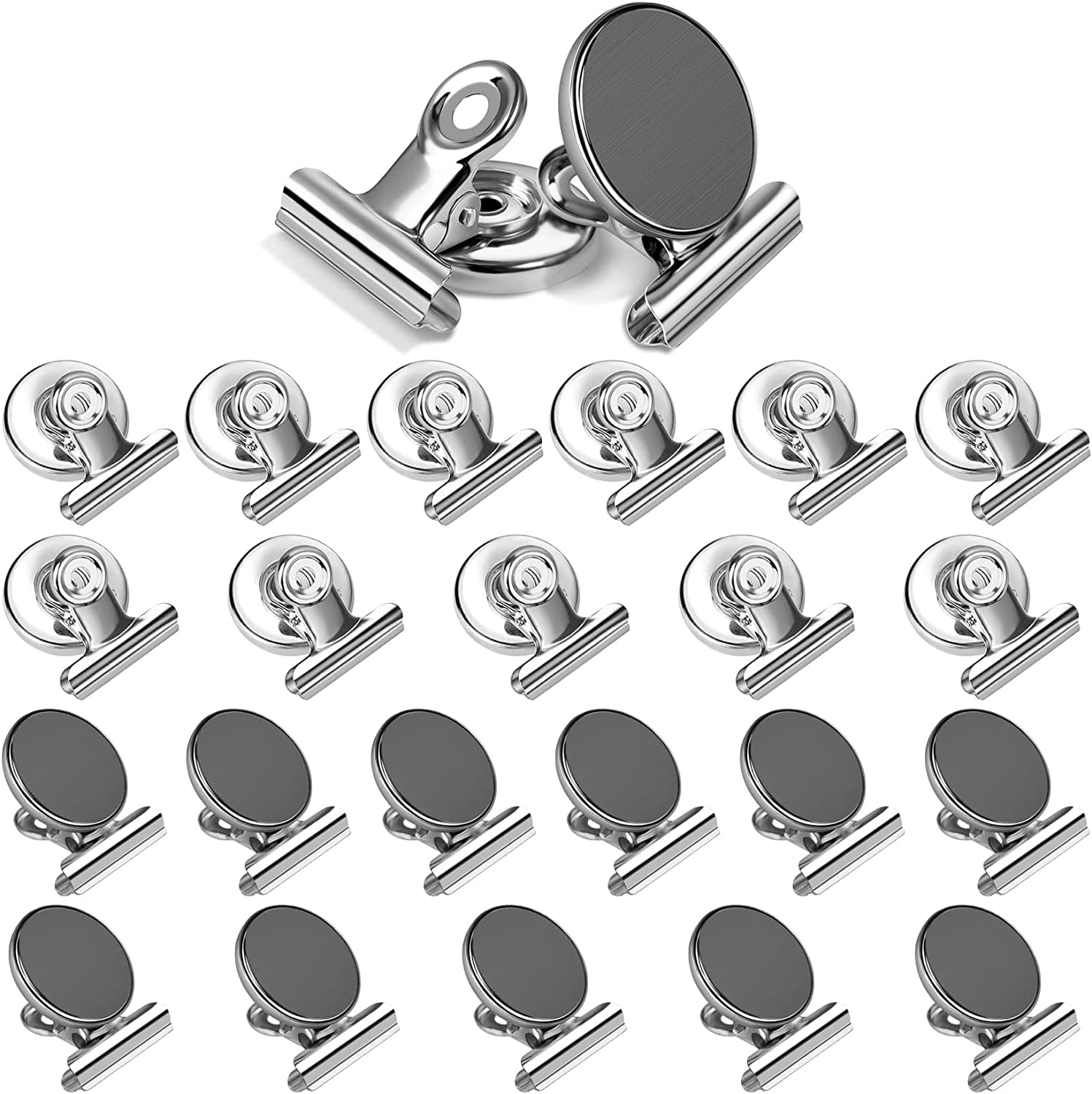 22 Pack Strong Magnetic Clips Heavy Duty Fridge Magnets Clips, Clips ...