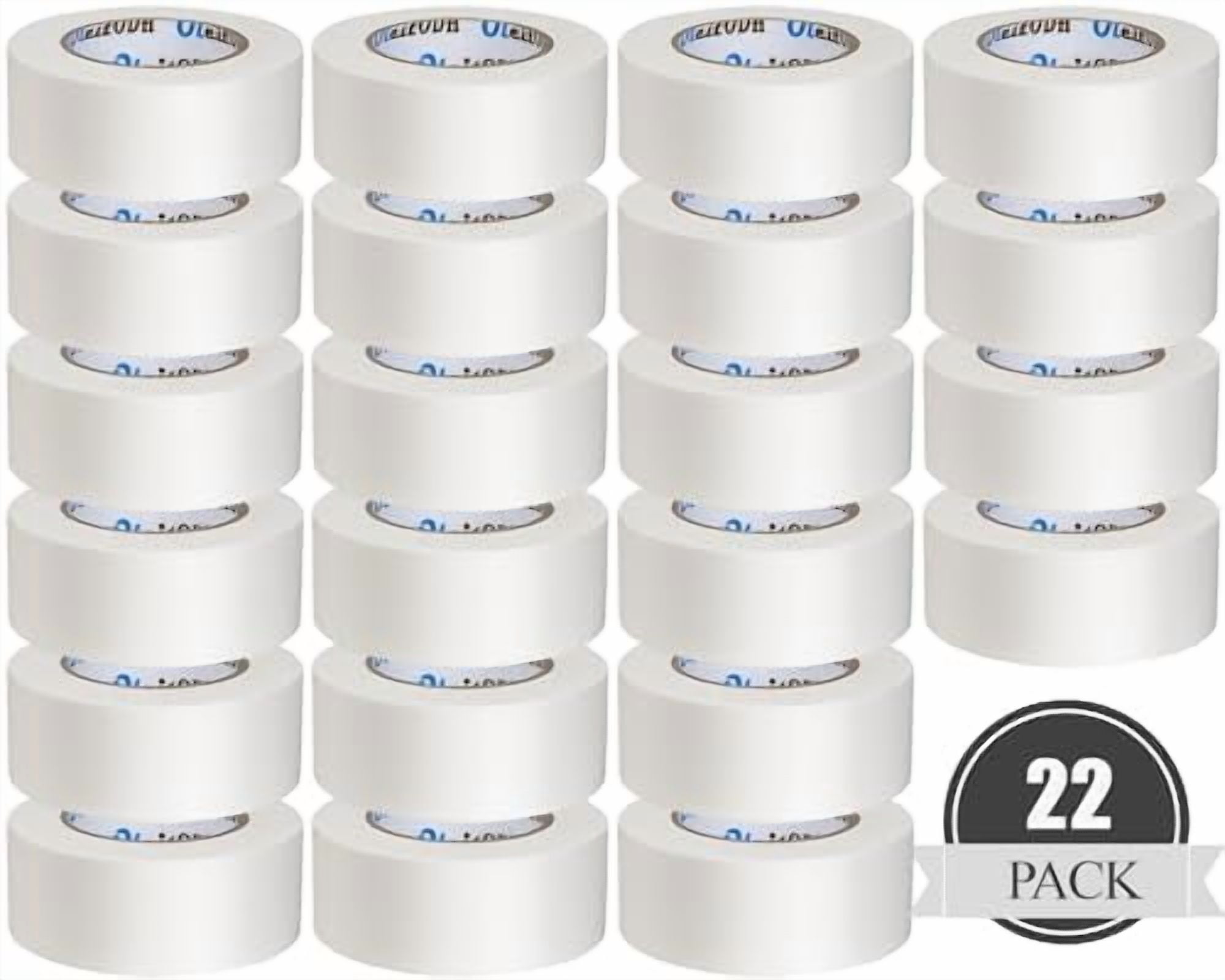 22 Pack White Duct Tape Bulk - 660 Yards x 2 Inch Heavy Duty Tape ...