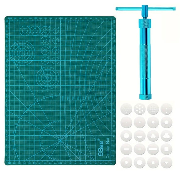 22 Pcs/Set Clay Extruder Guns Balled Styluses Dotting Tool Crafts Clay ...