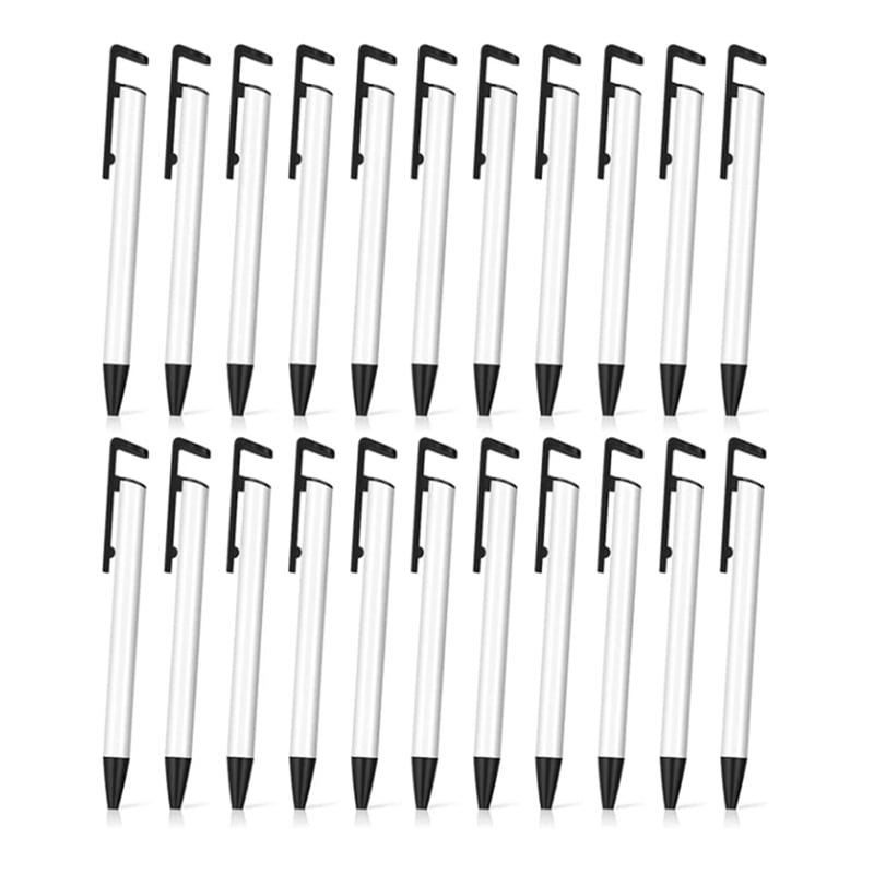22 Pcs Sublimation Pens Blanks Bulk with Shrink Wrap Sleeves and Mobile ...