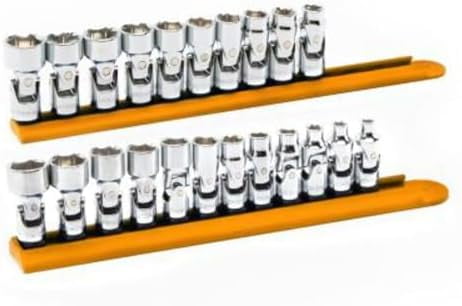 22 Piece 6 Point 1/4 and 3/8 Drive Flex Socket Set - 86539 - Walmart.com