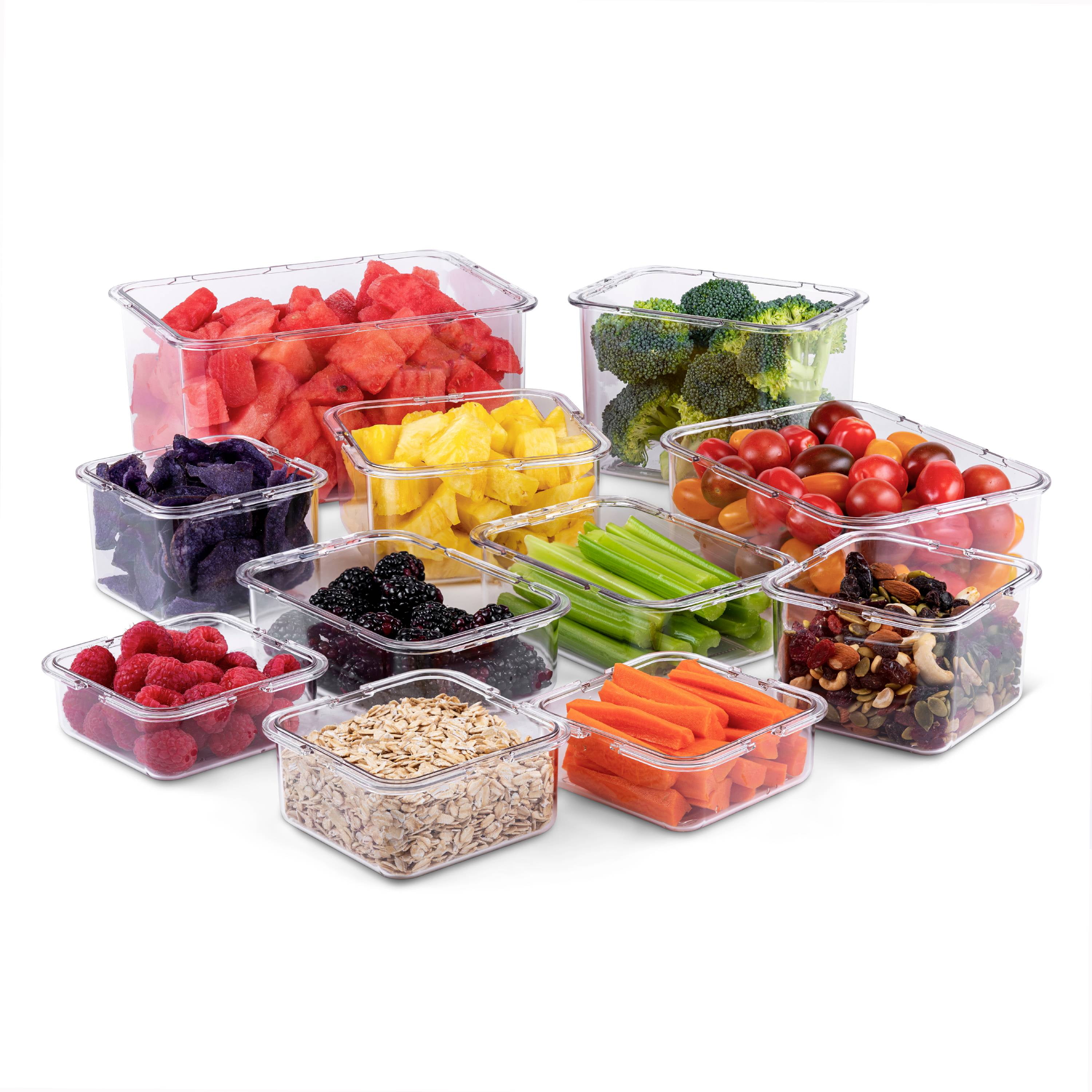 Wellslock Classic One Lock Food Storage Container 22 piece Deluxe Pack ...