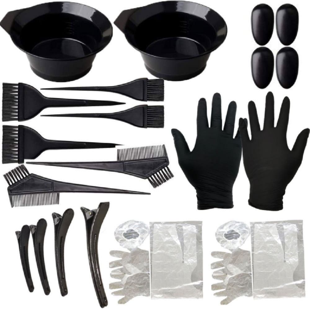22-Piece Professional Hair Coloring Dyeing Kit - Complete Salon-Quality ...