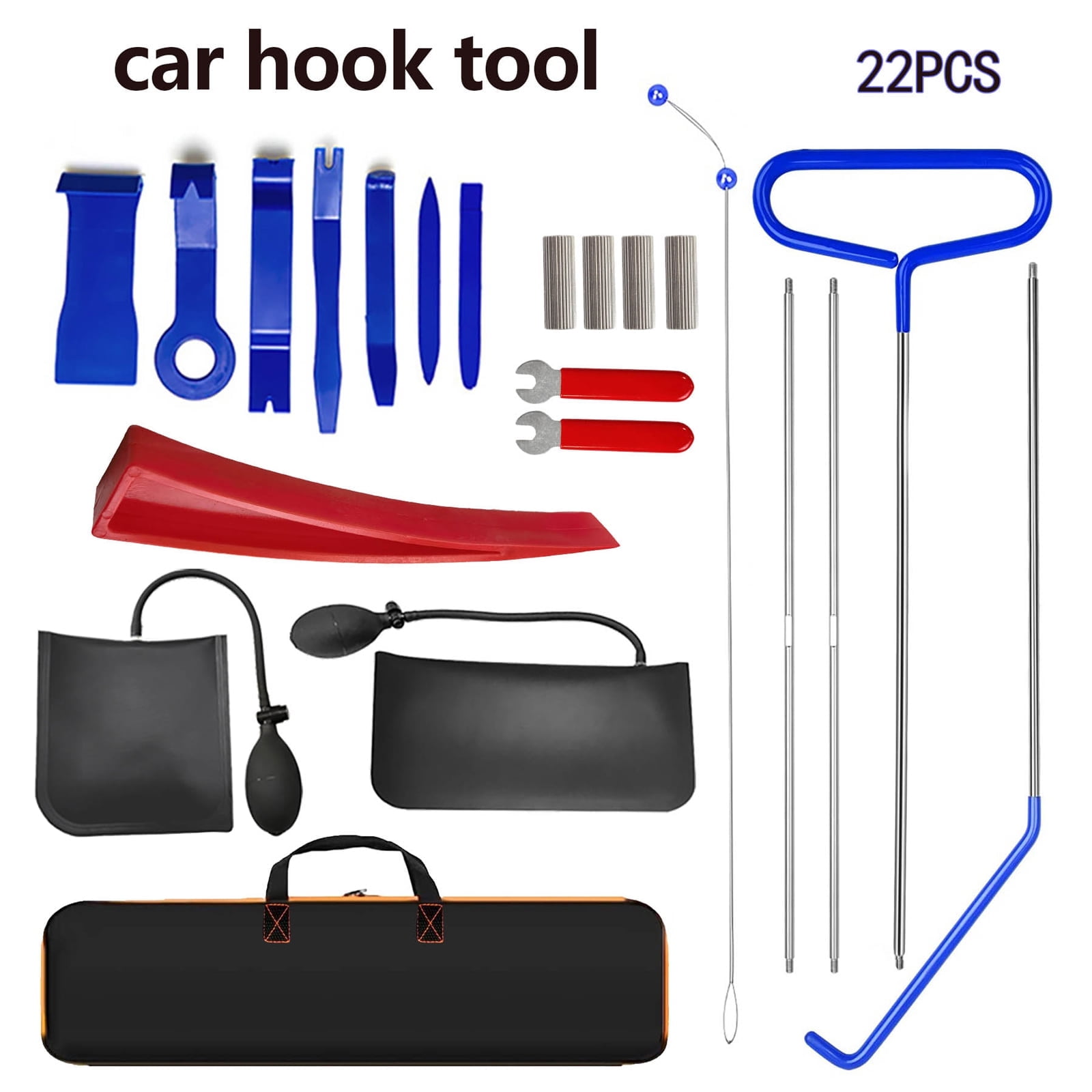 22-Piece Universal Car Window & Door Opening Tool Kit | Automotive ...