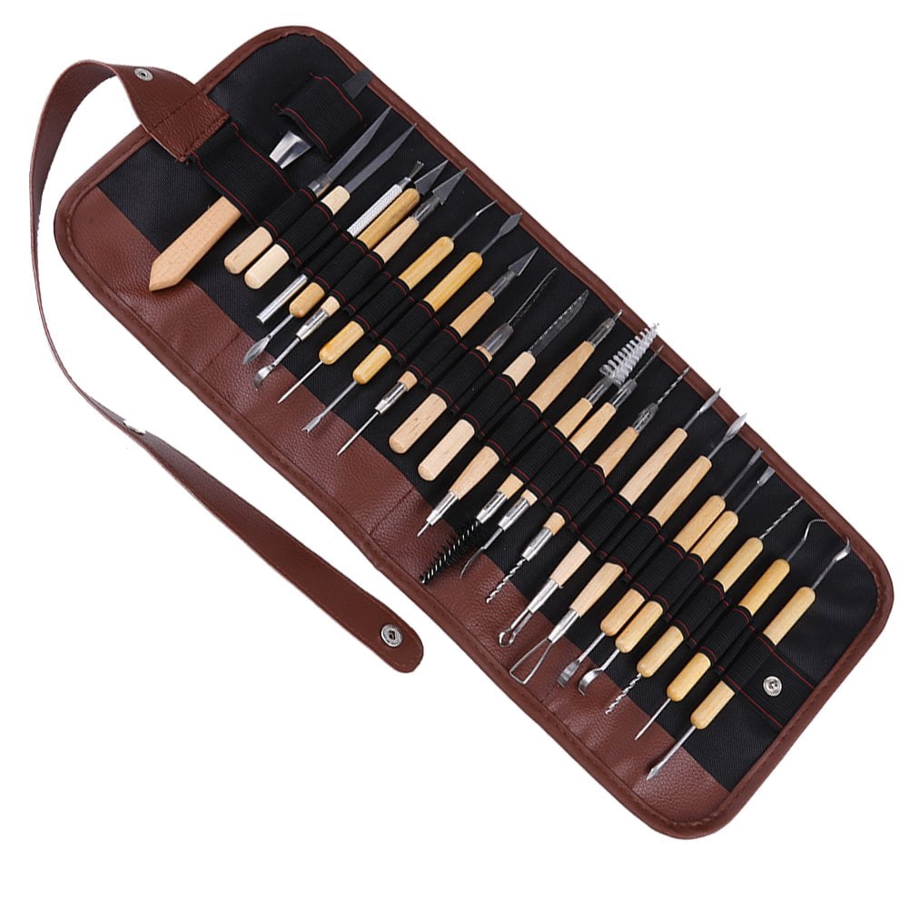 22 Pieces Professional Clay Sculpting Tools Kit,DIY Pottery Carving ...