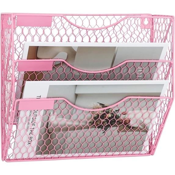 22 Pockets Hanging Wall File Org, Sturdy Legal/Letter Size Manila File ...