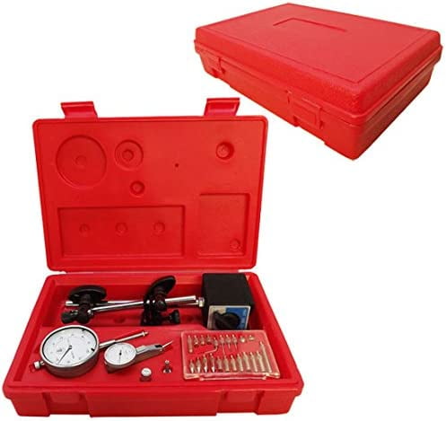 22 Point Set 1" Dial Test Indicator Magnetic Mounting Base Stand Fine ...