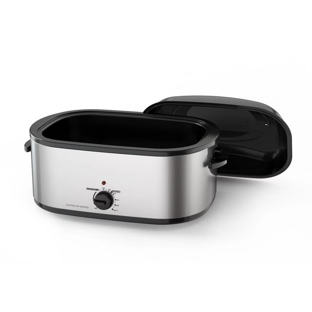 22 QT Roaster Oven w/ Self Basting Lid - Walmart.com