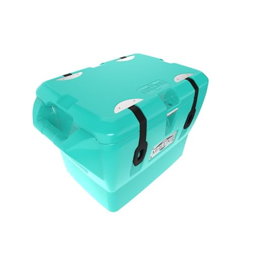 22 Quart Hard Cooler Insulated Portable Ice Chest Box for Beach, Drink ...
