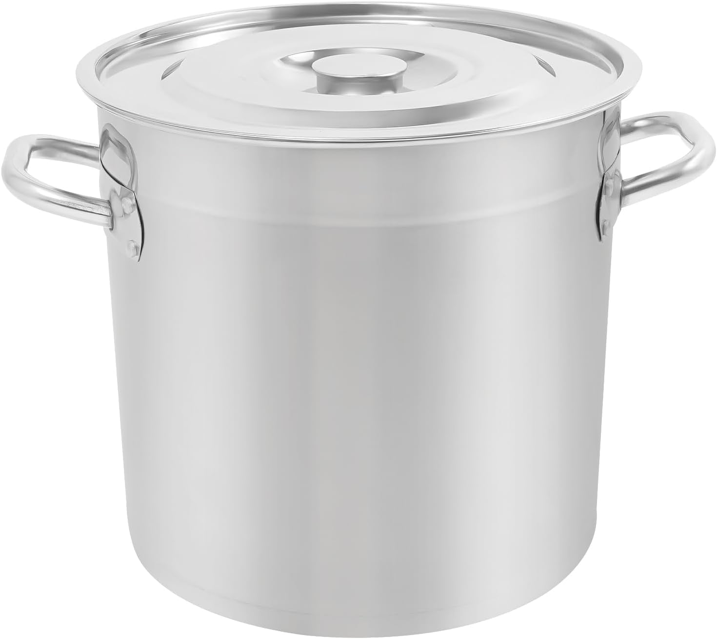22 Quarts Stock Pot with Lid, Large Pots for Cooking Stainless Steel ...