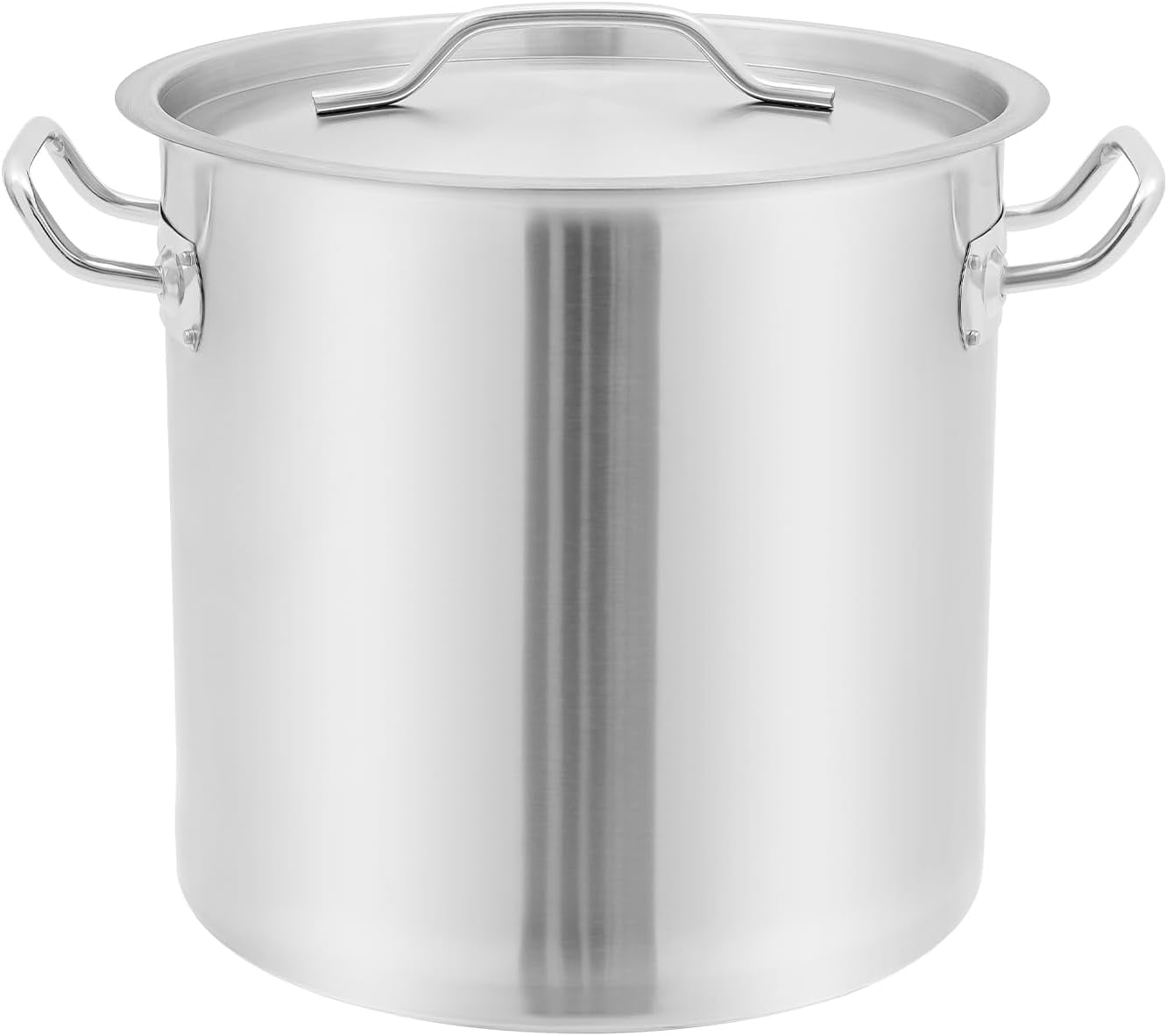 22 Quarts Stock Pots with Lid, Grade Large Pots for Cooking Canning ...