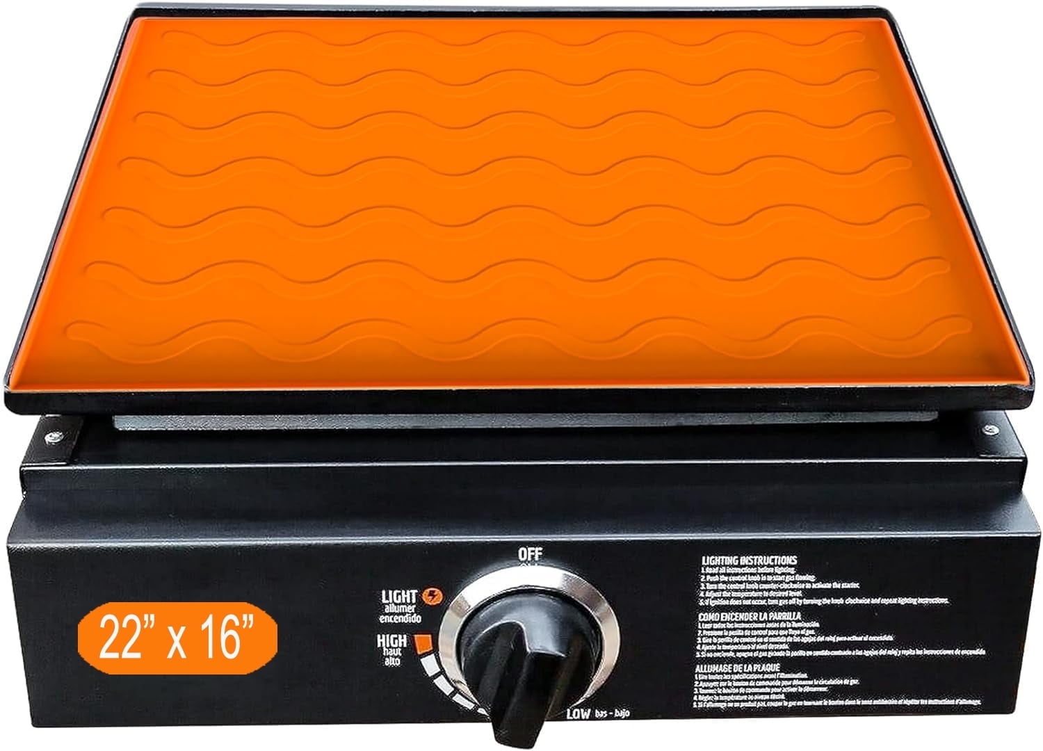 "Blackstone Silicone Griddle Mat 22""x16""x1"", BBQ Accessories ...