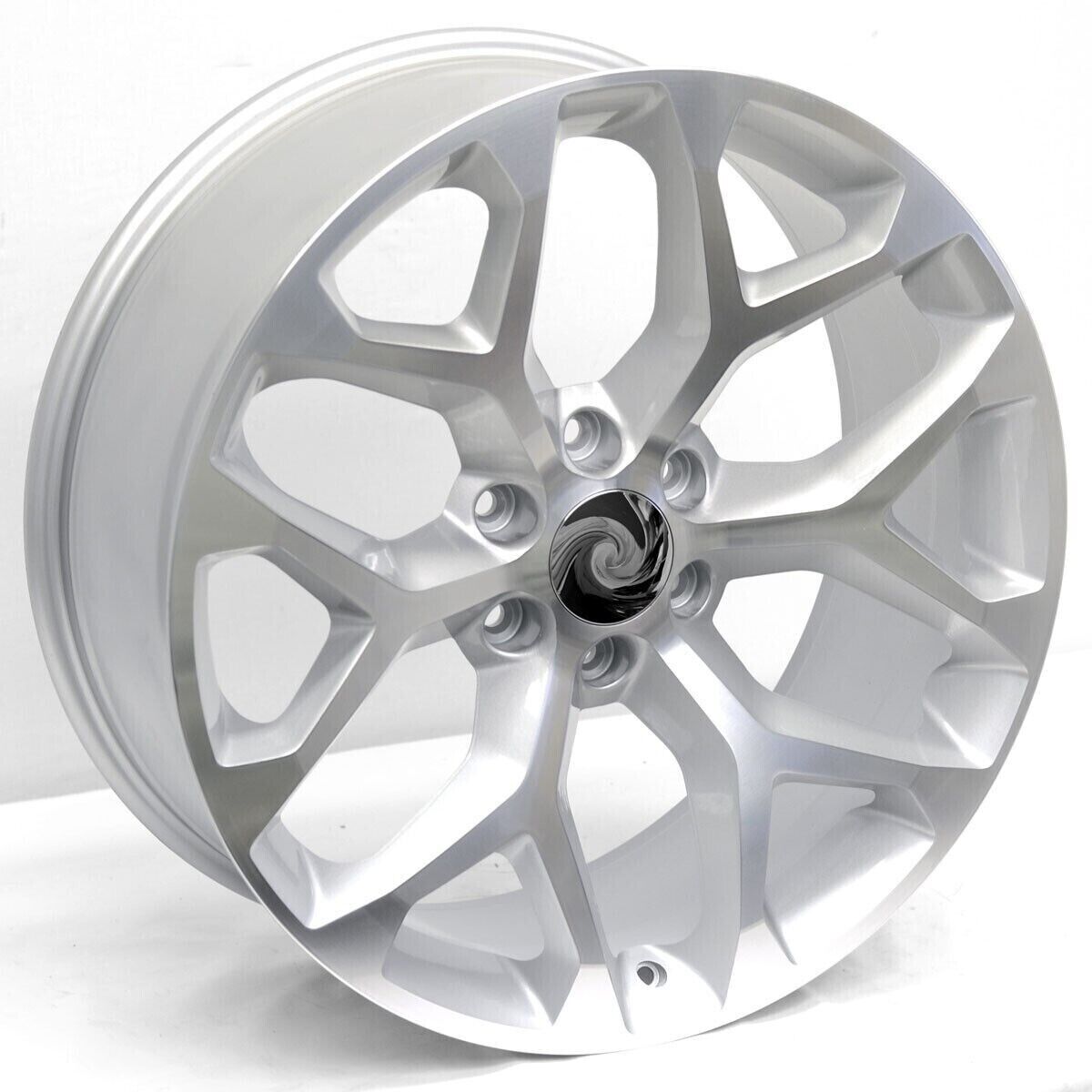 Performance Replicas Cast Aluminum Rim PR177 22X9 6X5.5 CHROME 24MM ...