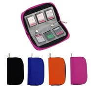 onn Memory Card Storage Case: Securely Store 12 SD/MicroSD/CF Cards w ...